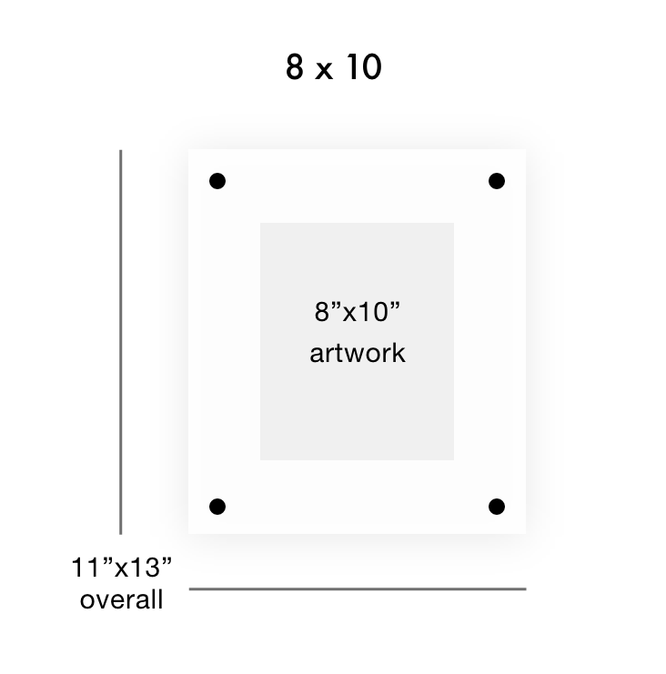 8x10 ACRYLIC FRAME – Highland Hardware